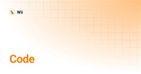 Code Wii