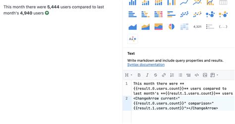 markdown visualizations omni analytics documentation