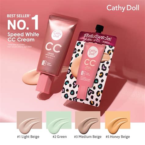 Jual Cathy Doll Speed White Cc Cream Spf Pa Shopee Indonesia
