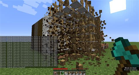 Auto Log Wood Chop Redstone Discussion And Mechanisms Minecraft Java Edition Minecraft