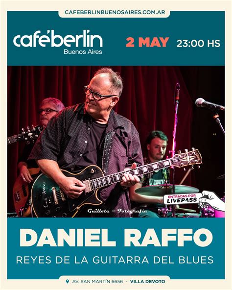Daniel Raffo Próximo Show Fullband Viernes 2 De Mayo Facebook