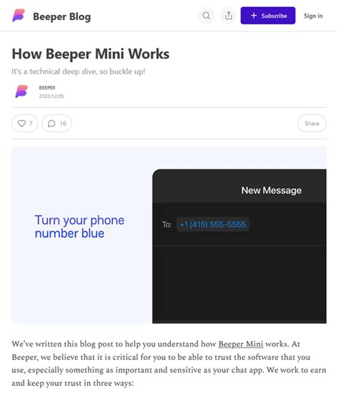 Androidからメッセージを送ってもiMessageで青い吹き出しになる「Beeper Mini」登場 - ライブドアニュース