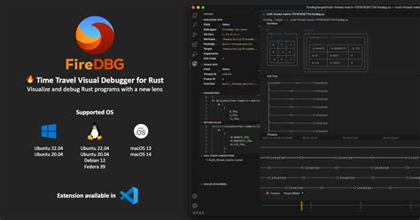 Getting Started Firedbg 🔥 Time Travel Visual Debugger For Rust