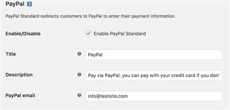What Is The Standard Woocommerce Return Url For Paypal
