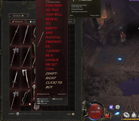 weird text size bug in shops r lastepoch