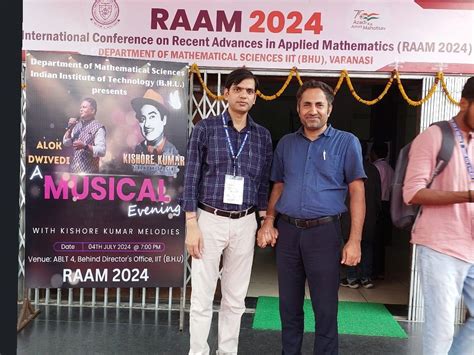 Dr Brajesh Kumar Jha Phd On Linkedin Mathematics Conference Internationalconference