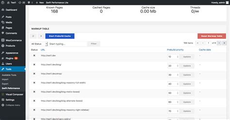 swift performance lite wordpress plugin