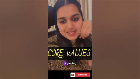 Know Your Core Values Values Youtube