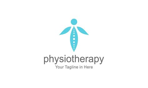 Physical Therapy Logo Design Medical Health Wellness 16625536 Vector