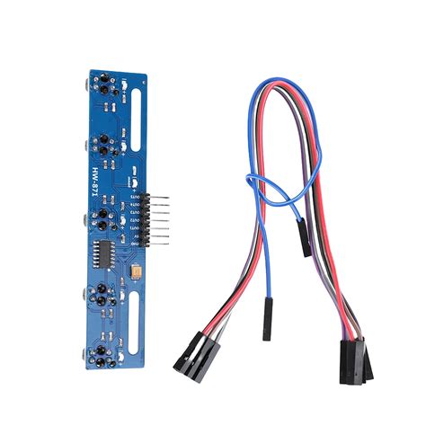 Módulo De Sensor De Evitación De Obstáculos Infrarrojo Ir De 5 Canales Tcrt5000l Para Arduino