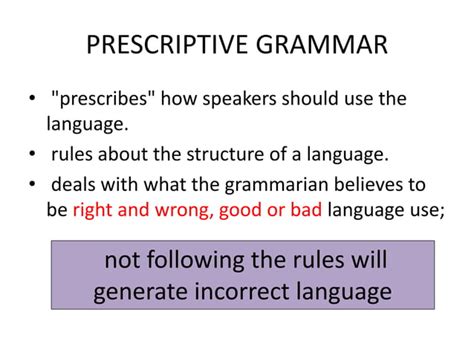 Prescriptivevsdescriptivepptx