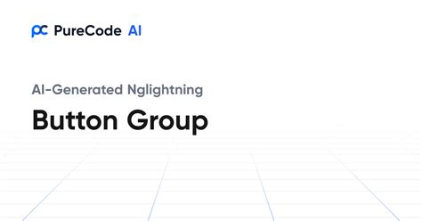 build great nglightning button group components faster using ai tools