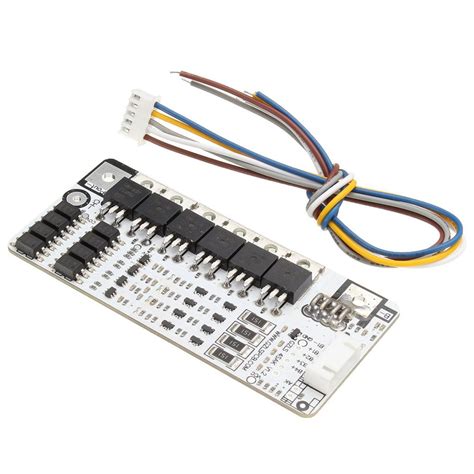4 Series 12V 60A Lithium LiFePo4 Cell Battery Protection BMS PCB Board W Balance Arduino Tech