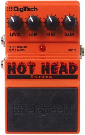 DigiTech Hot Head Distortion Overdrive Pedal