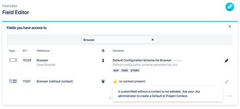 [ce 88] fix fieldeditor list for customfields without any context