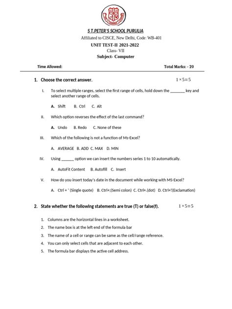 Unittestvii Pdf