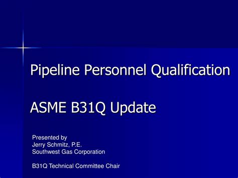 Ppt Pipeline Personnel Qualification Powerpoint Presentation Free Download Id 6593079