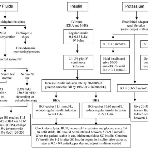 Protocol For Management Of Adult Patients With Dka Or Hhs Modified