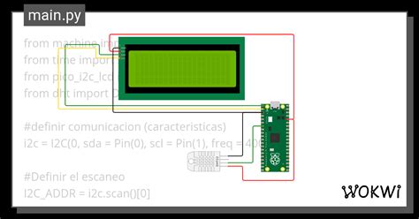 Pantalla 4x20 Con Simbolo Wokwi Esp32 Stm32 Arduino Simulator