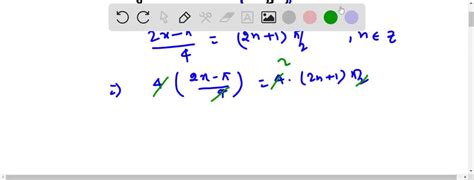 SOLVED Given The Tangent Function Y 1 3 Tan Left Frac 2 X Pi 4 Right Find The