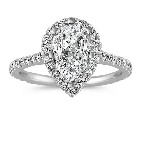 25 Pear Shaped Engagement Rings For The Unique Bride Who What Wear