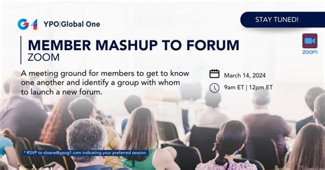 Membermashup Networking Ypo2024 Ypo Global One