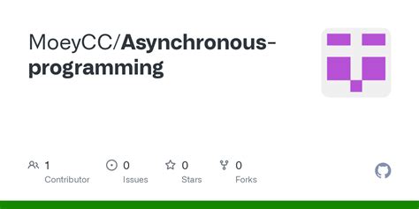 Github Moeyccasynchronous Programming