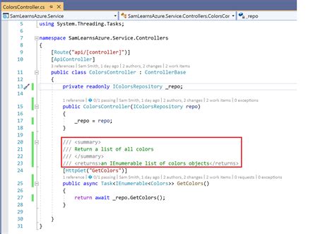 Adding Documentation To Our Web Service With Swagger Sam Learns Azure