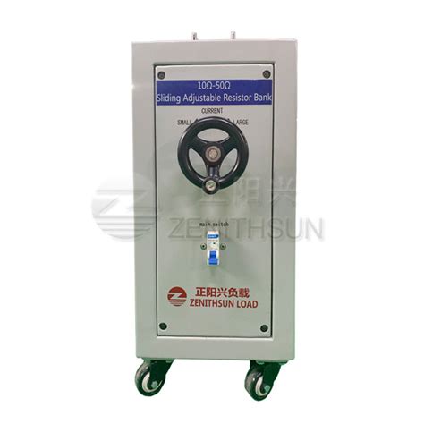 10kw 50 Ohm Sliding Variable Power Resistor Bank With Hand Wheel