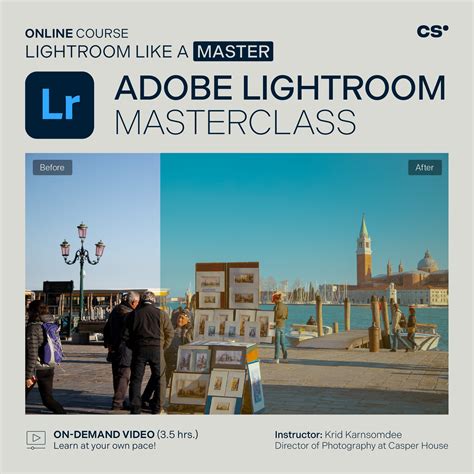 Adobe Lightroom Masterclass การใช้งานโปรแกรมอย่างเต็มประสิทธิภาพ และเ