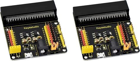 Breakout Board 21 Gpio Pins To Male Pin Headers For Bbc Microbit Pack Of 2pcs