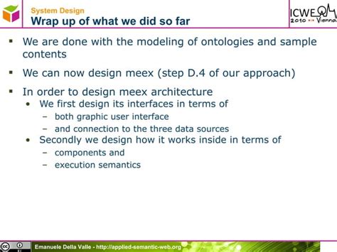 Realizing A Semantic Web Application Icwe 2010 Tutorial Ppt