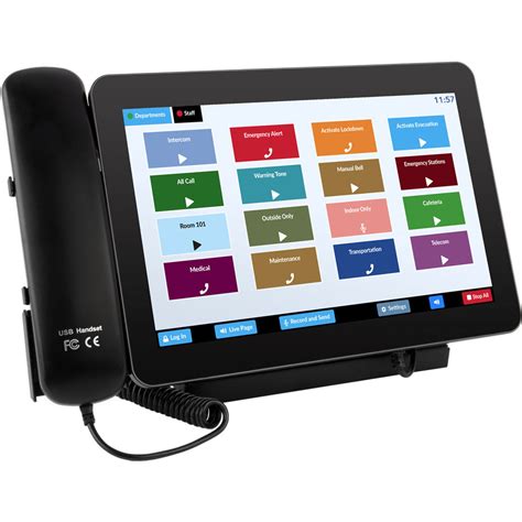 Valcom Vip 893s Ip Interactive Console With Scheduling Ip Phone Warehouse