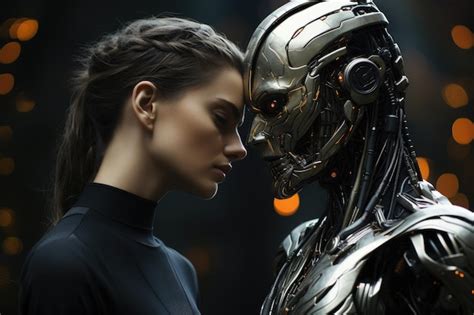 Premium Ai Image Couple Hyper Realistic Ai Minds Intertwining With