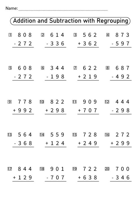 Addition With Regrouping Photo Worksheet Download And Print Now