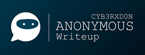 Tryhackme — Anonymous Ctf Writeup By Cyb3rxd0n Meetcyber Medium