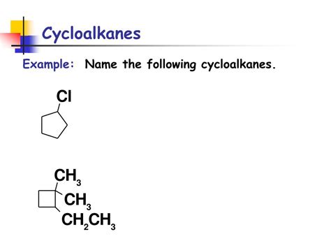 PPT Cycloalkanes PowerPoint Presentation Free Download ID 6516177
