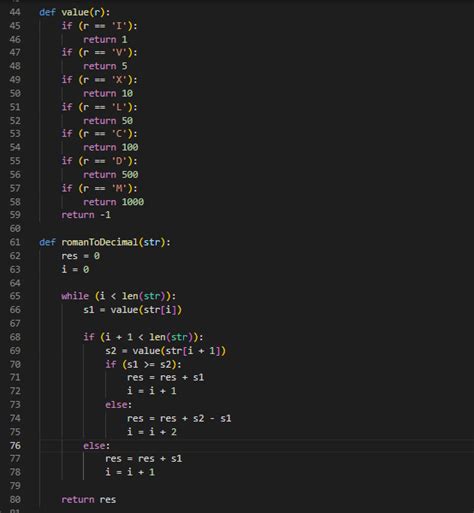 Roman Number Conversion Devpost