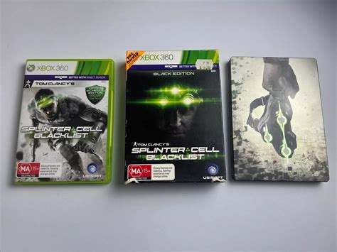 Splinter Cell Blacklist Steelbook Prices Pal Xbox 360 Compare
