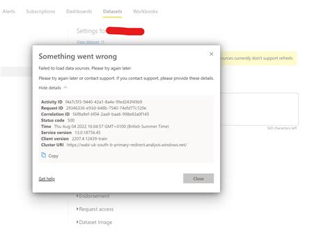 solved failed to load data sources unable to detect a g