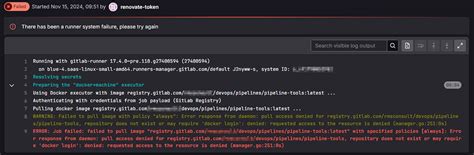 Group Access Token Is No Longer Able To Access Container Registry Of