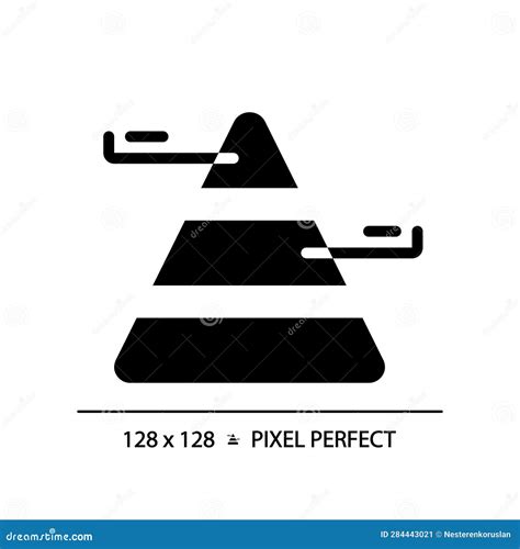 Black Demographic Isolated Vector Icon Simple Element Illustration From Big Data Concept Vector