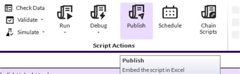 Tip Of The Week Publish And Remove Published Scripts Automate