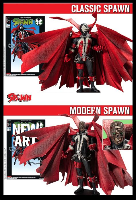 Kickstarter Classic And Modern Spawn Set Mcfarlane Hobbies And Toys