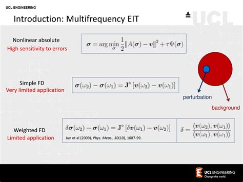ppt inverse problem of eit using spectral constraints powerpoint
