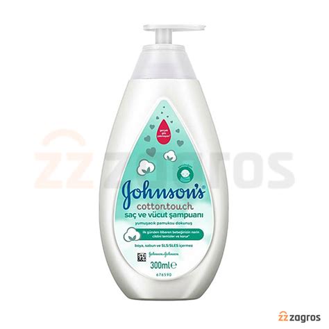 قيمت و خريد شامپو سر و بدن بچه بدون سولفات جانسون 300 میل