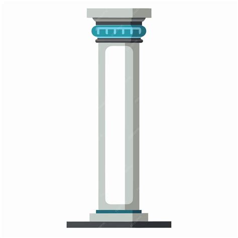 Street Pillar Vector Design Ideal For Urban And Architectural Projects