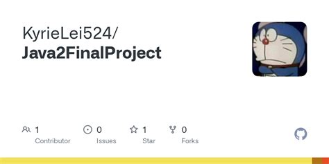 Github Kyrielei524java2finalproject