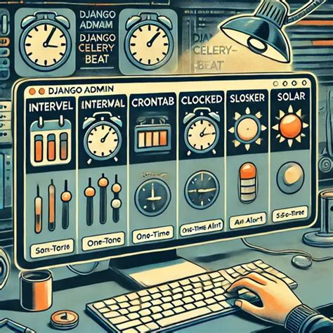 Django Celery Beat 管理中的周期性任务选项