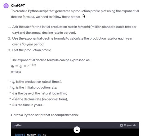 Chatgpt For Oil And Gas Part 3 Python For Non Coders